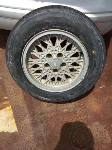 FORD FALCON EA FACTORY MAG WITH BRAND NEW BRIDGESTONE TYRE. | Wheels ...