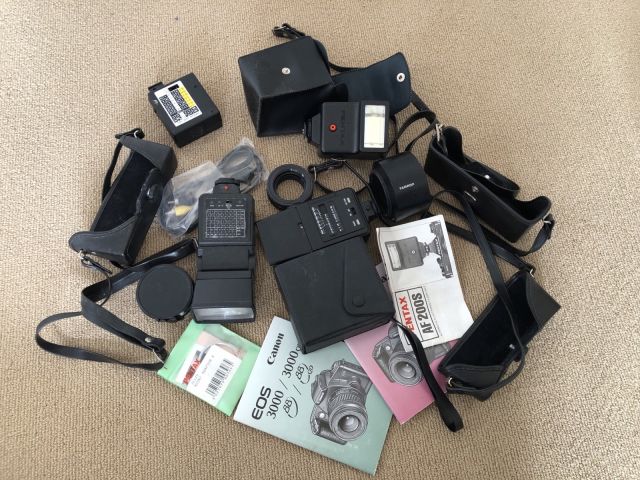 Box of Old Photography Items - Non Digital Cameras in Sans Souci NSW ...