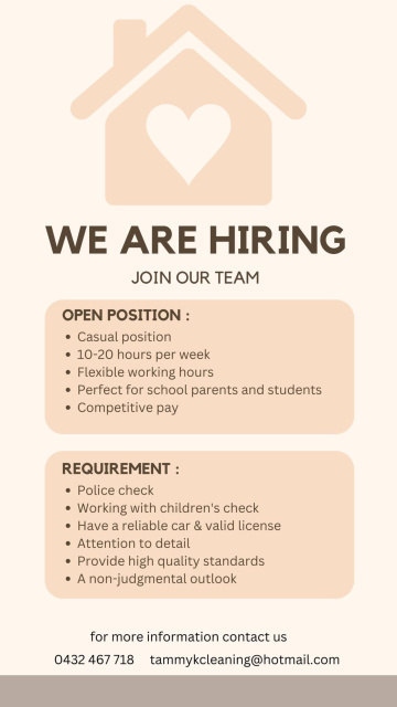 Domestic Cleaners WANTED! | Cleaner & Housekeeper | Gumtree Australia ...