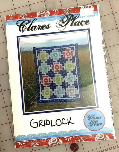 QUILT SEWING Pattern by Clares Place - GRIDLOCK CP023 | Miscellaneous ...