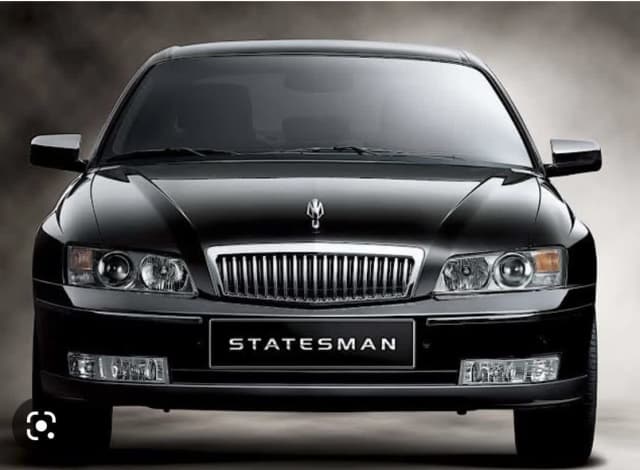 NEW Genuine GM WK WL Statesman Caprice Chrome Grill Grille O/S Model ...