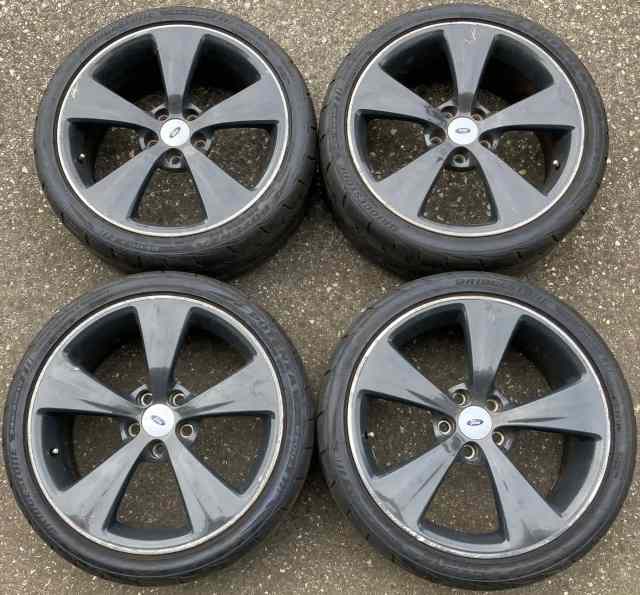 4x Ford Falcon FPV BF FG F6 19 inch ALLOY WHEELS GENUINE DARK ARGENTS ...