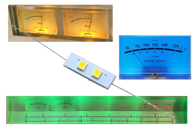 LED replacements for 19mm Axial lamps in Stereo components etc 8V 12V ...
