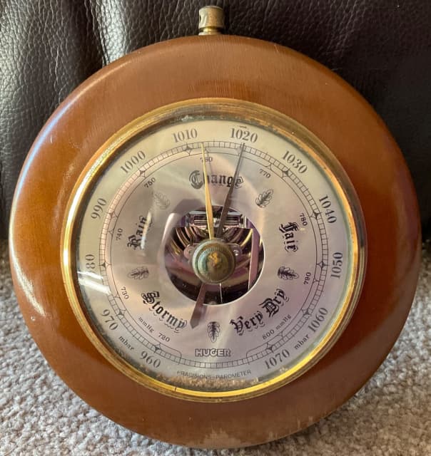 Vintage Wall Mounted Huger Precision Barometer - $20 | Other Antiques ...