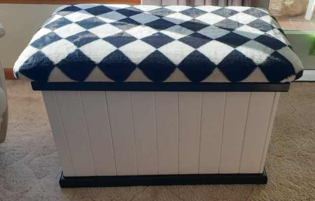 Padded Storage Box - Bookcases & Shelves in Claremont TAS | Gumtree ...