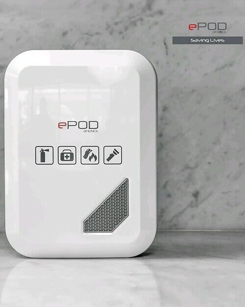 Epod fire blanket, fire extinguisher, torch and first aid kit ...