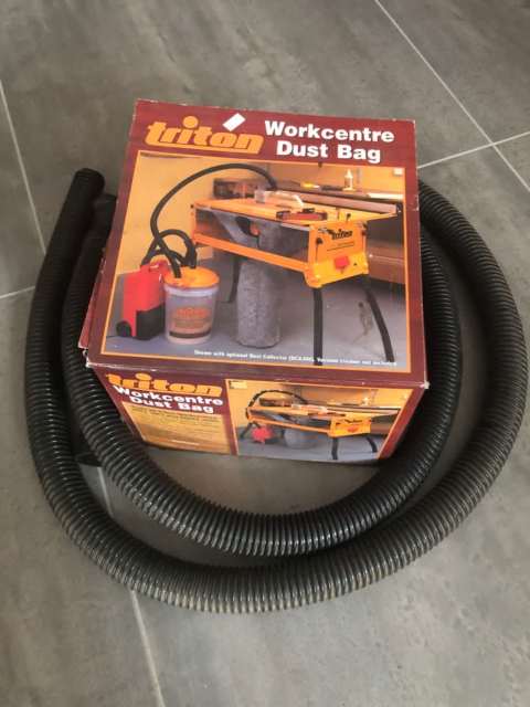 Triton 2000 Workbench Dust Collection System-Dust Bags & Hoses - Power ...