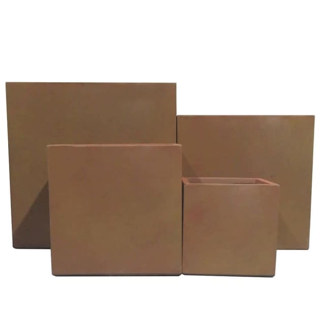 UrbanLITE Asher Cube - Rust - Available in 4 Sizes - Starting from $30 | Pots & Garden Beds ...