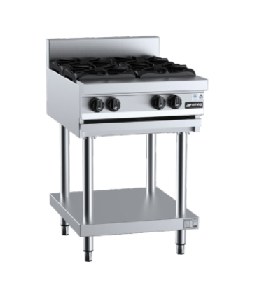 Commercial 4 Burner Natural Gas Cooktop - RENT or BUY - Cooktops ...