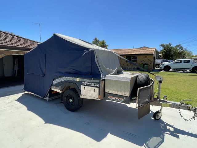 Telwater Desert Edge Rear Fold Camper Trailer | Camper Trailers ...