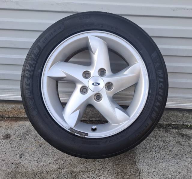 AU XR6 WHEEL 16 INCH RIM FORD AU FALCON XR6 AU SHARK FIN ALLOY & TYRE ...