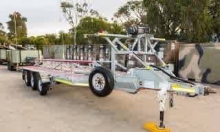 ex ADF Tri-axle Boat/Car Trailer | Trailers | Gumtree Australia Cairns ...