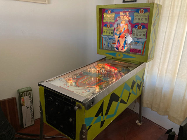 Bally Blue Ribbon Pinball Machine - 1965 - Other Video Games & Consoles ...