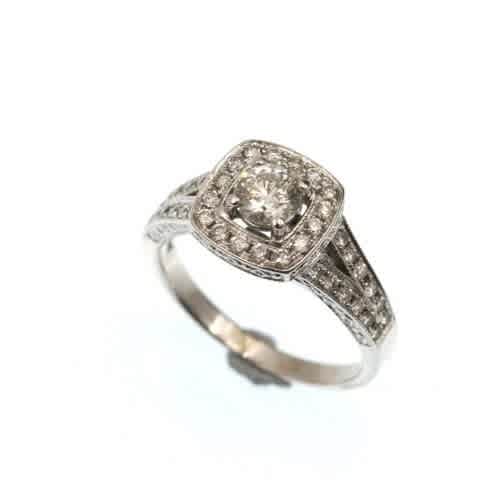 14ct White Gold Diamond Ring 1.12ct TDW - 280362 | Women's Jewellery ...