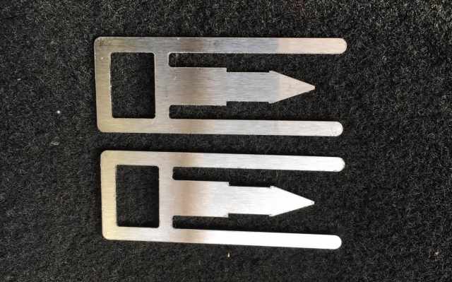 VL Calais radio removal keys VK Eurovox stereo tool prongs forks Brock ...