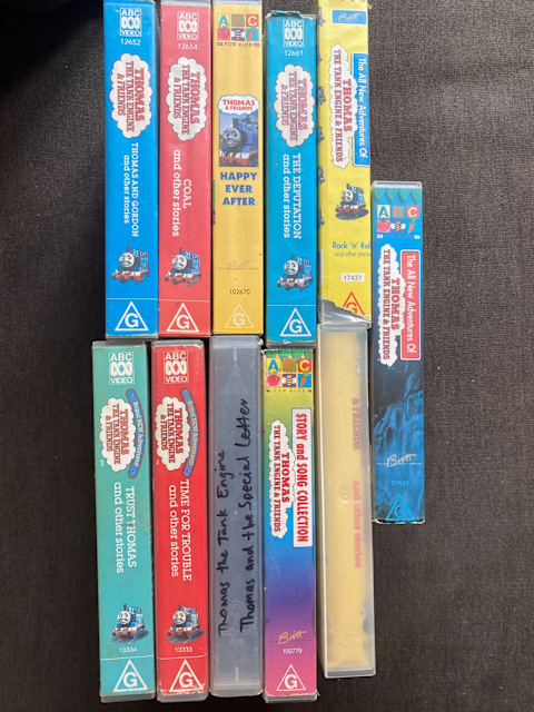 Thomas the Tank Engine VHS x11 - Other TV & DVD Players in Gymea NSW ...