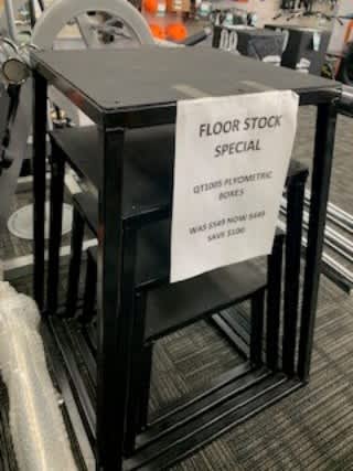 ORBIT Plyometric Boxes Set of 4 - Steel - DEMO MODEL | Gym & Fitness ...