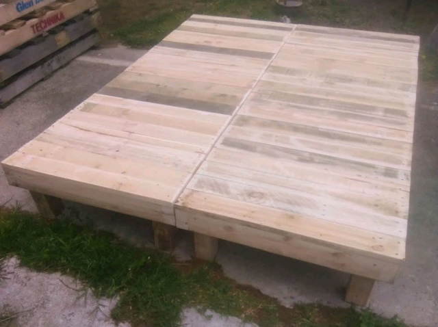 40cm high queen, king or double bed base no gaps solid furniture - Beds ...