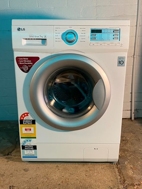 LG 7KG Inverter Direct Drive Frontloader Washing Machine - Washing ...