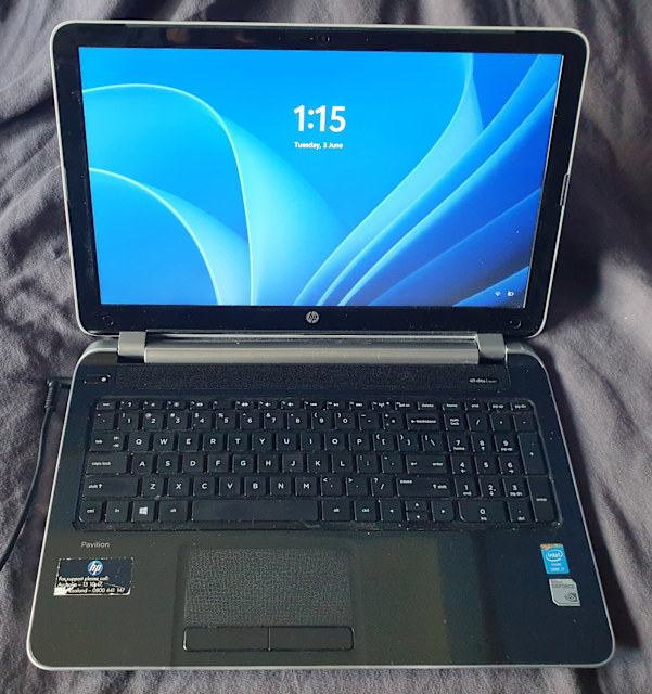 HP Pavilion 15 laptop i7-4500 8Gb RAM 750Gb HDD Windows 11 Office2019 ...