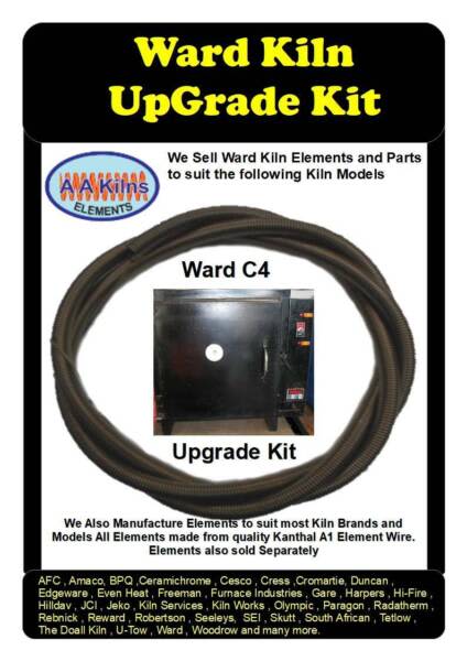 Ward Kiln C4 or HPF4 UpGrade Kit 10Amp to 15Amp - Art in Speers Point ...