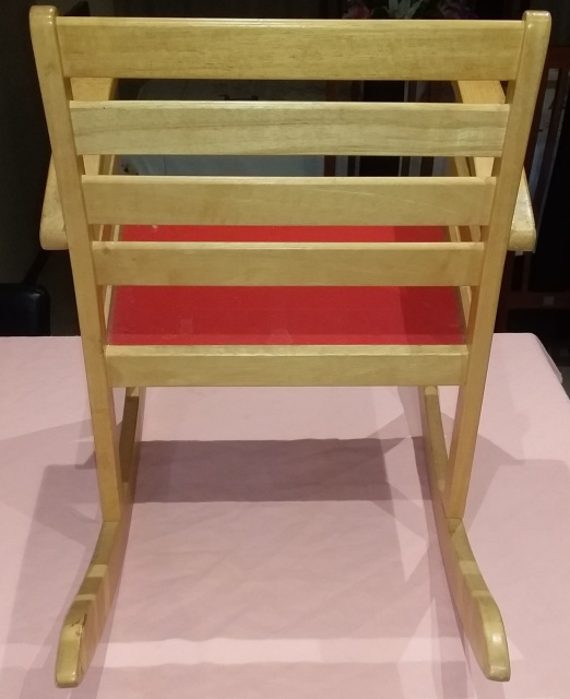 CHILDS ROCKING CHAIR AS PER PHOTOS, CIRCA 1990S, AS NEW - Other ...