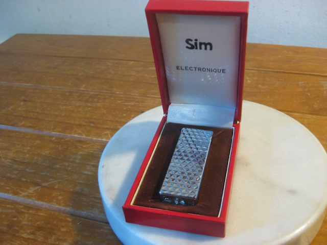 Vintage SIM Gas Lighter (1970s) Made In JAPAN - Original Box ...