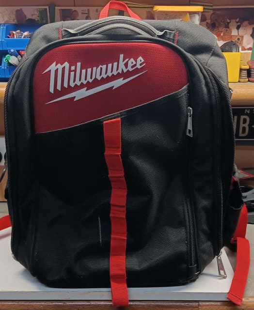 MILWAUKEE BACKPACK/TOOL BAG - LIGHTLY USED - GOOD CONDITION | Other ...