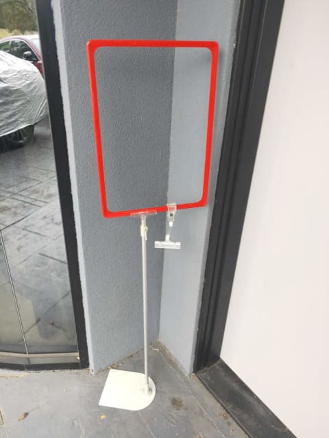 A3 FRAME SIGN-P-STAND ADJUSTABLE STAND WITH BASE | Miscellaneous Goods ...