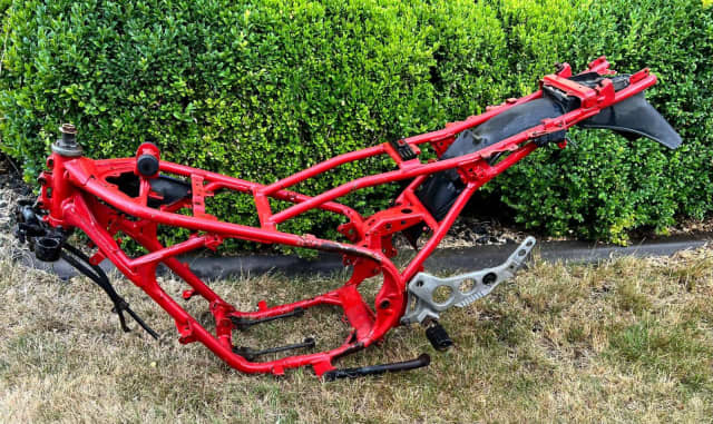 YAMAHA RZ250R FRAME 1985 RZ250 RZ350 RACE BIKE RESTORE | Motorcycle ...