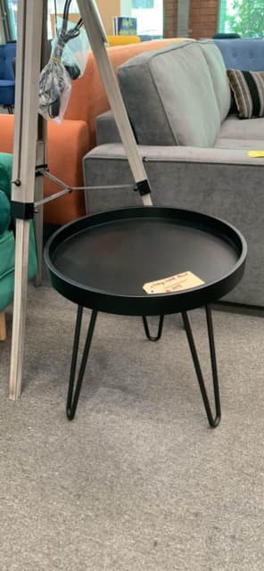 New Lara lamp table Modern round side tables bedside nightstand living ...