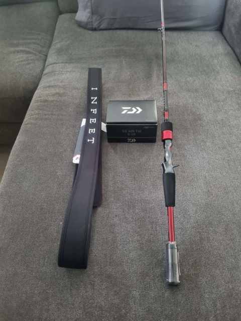 Daiwa infeet EX baitcast combo - Fishing in Macmasters Beach NSW ...