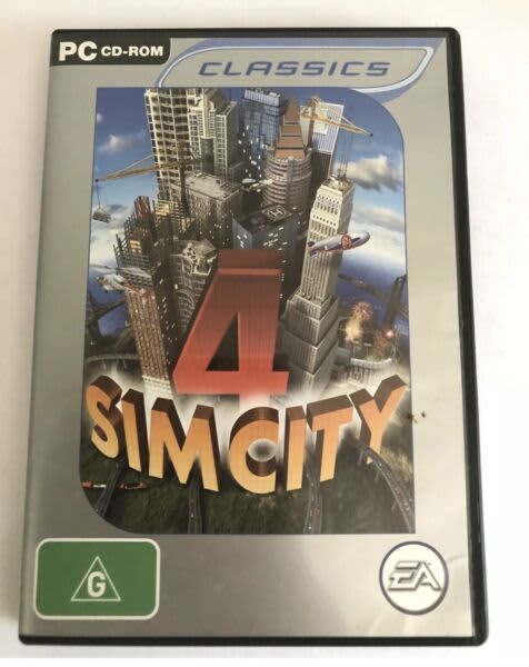 SimCity 4 Sim City 4 - PC CD-ROM City Building Simulation With Manual ...