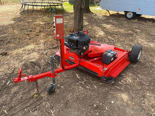 AMC Tow behind mower slasher - Lawn Mowers in Stanhope VIC | Gumtree ...