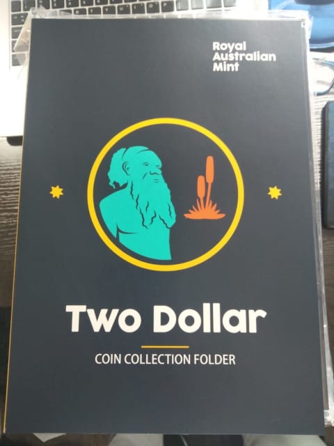 Royal Australian Mint RAM 2 dollar coin collection folder/album ...