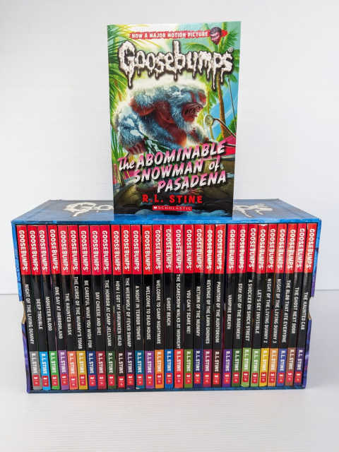Goosebumps Monster Collection Boxset, Complete with 30 titles ...