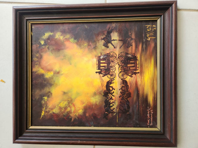 Peter Gasson Art Work x2 - Art in Wallan VIC | Gumtree Australia
