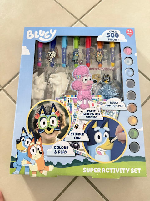 Bluey Super Activity Set - Toys - Indoor in Epping NSW | Gumtree Australia