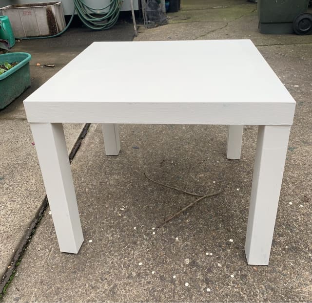 White square side table | Miscellaneous Goods | Gumtree Australia ...
