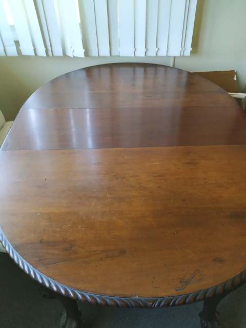 Antique dining table and 6 chairs COME HAVE A LOOK WONT DISAPPONT ...
