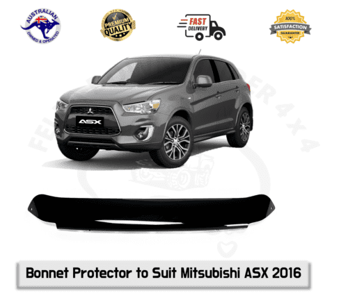 Bonnet Protector Hood Guard Bug Deflector To Suit Mitsubishi ASX 16-19 ...