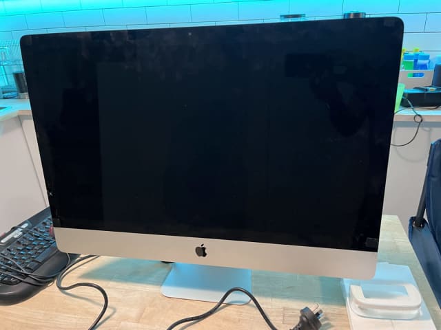 iMac 27 inch late 2013 cracked screen good for parts | Desktops ...