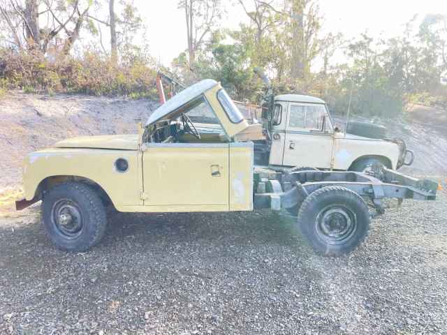 2 Land Rovers 2a/3 w/capstan winch | Cars, Vans & Utes | Gumtree ...