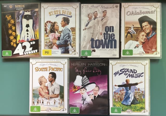 Set of 7 Classic Musical DVDs 1930s to 1960s | CDs & DVDs | Gumtree ...