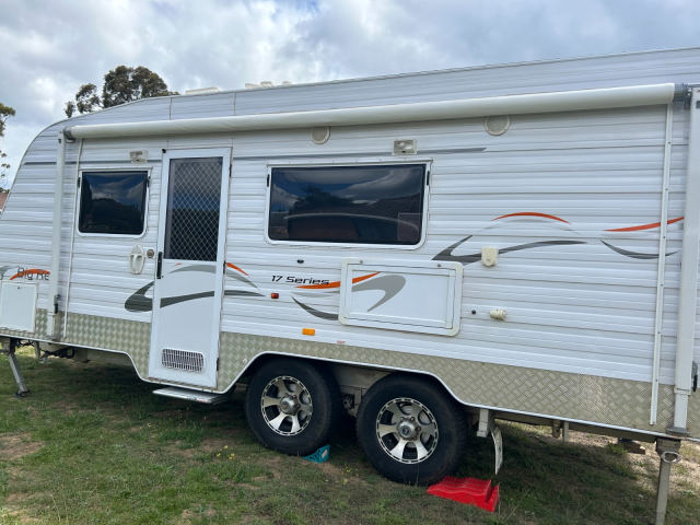 New Age 2010 BIG RED 5.8m | Caravans | Gumtree Australia Glenorchy Area ...
