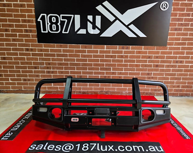 LC 70 SERIES BULLBAR - ARB DELUXE CURRENT 09/2016 - 2023 (MATT BLACK ...