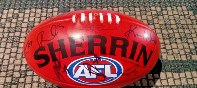 Port Adelaide Signed Football 2024 Sherrin - WE OFFER LAY-BY - Other ...