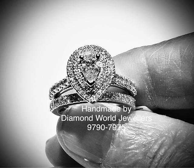 Diamond engagement ring with matching - Women's Jewellery in Bankstown ...