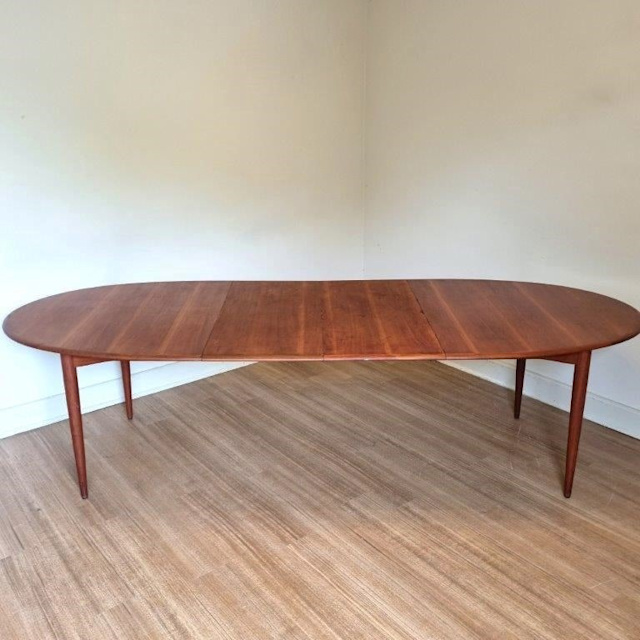 Large Retro MCM Parker Nordic Teak Extending Dining Table. C1960s. - Dining Tables in Ferntree ...