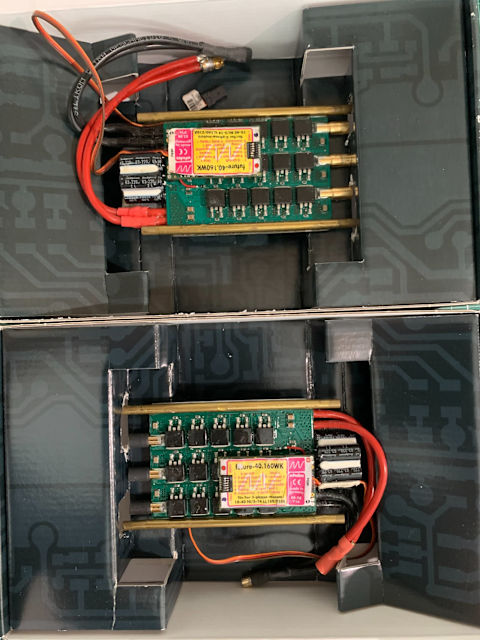 Shhulze 160WK Old School Brushless Speed Controller x2 (ESC ...